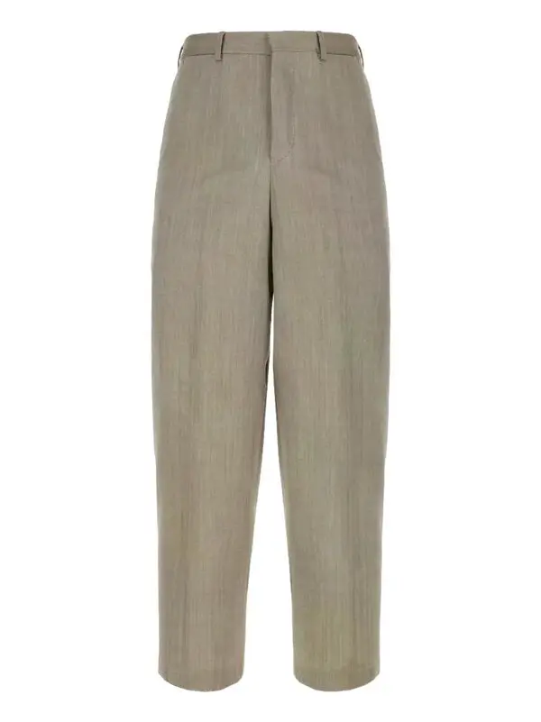 PT TORINO Buttoned Tailored Trousers - Neutrals