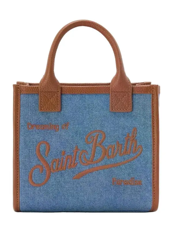 MC2 SAINT BARTH Top-handle Shoulder Bag - Blue