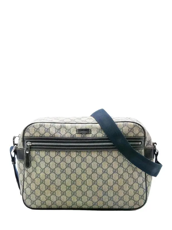 Gucci Gg Supreme Crossbody Bag - Neutrals