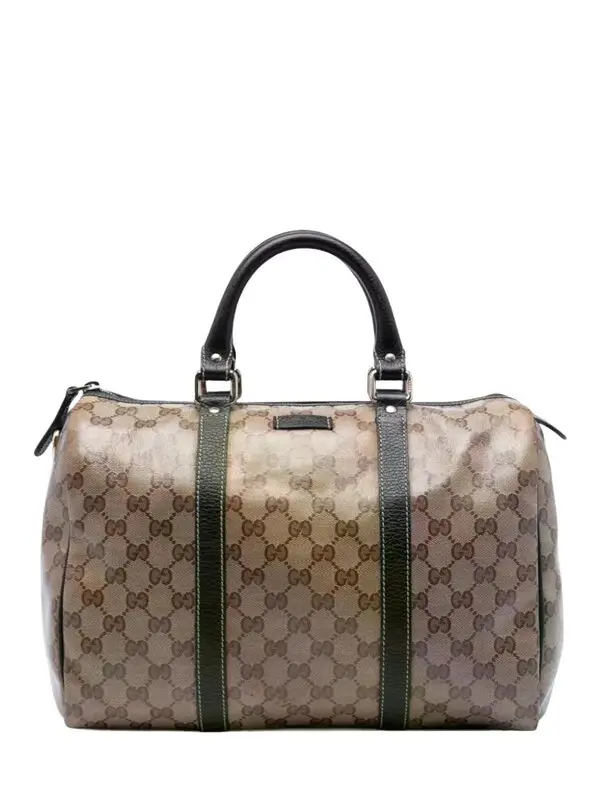 Gucci 2016-2026 Medium Gg Crystal Joy Boston Bag - Neutrals