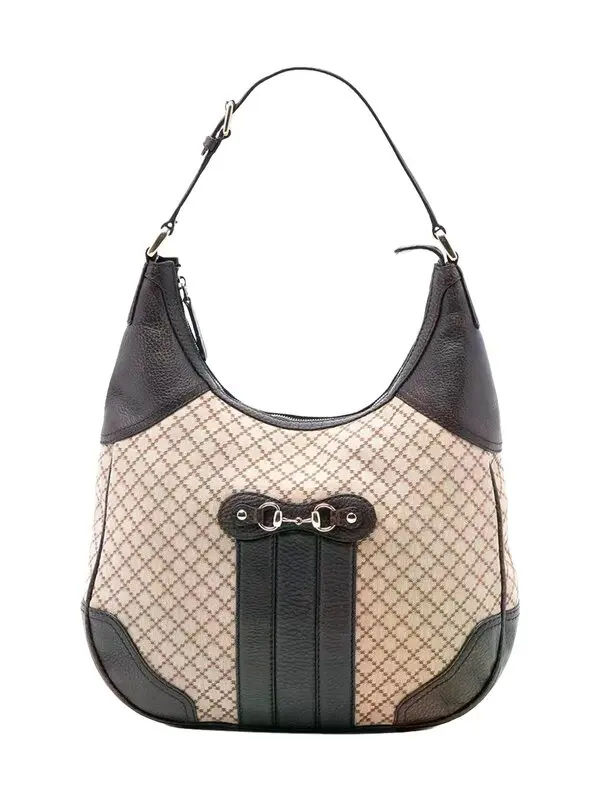 Gucci Diamante Canvas Catherine Shoulder Bag - Neutrals