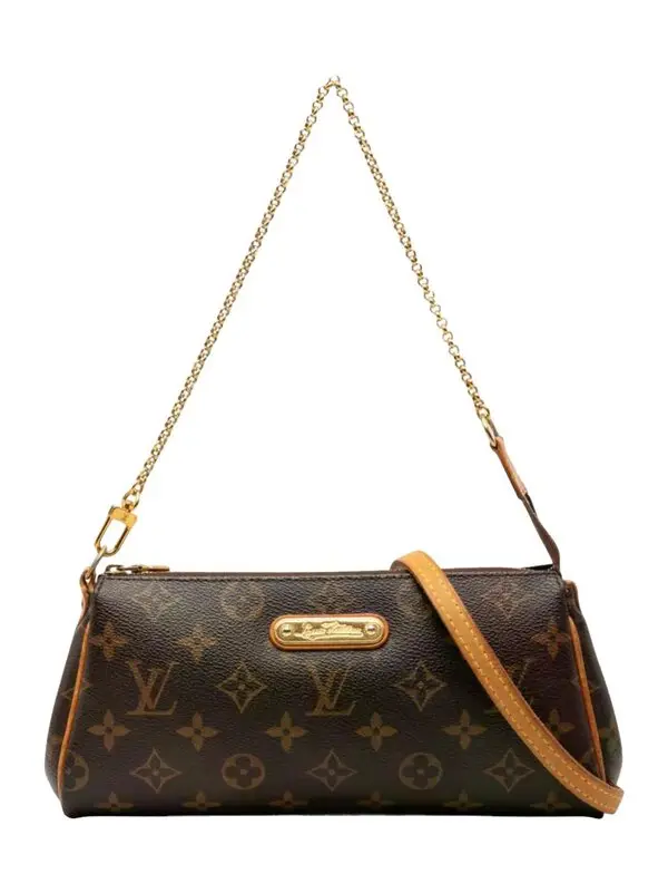 LOUIS VUITTON 2009 Monogram Eva Satchel - Brown