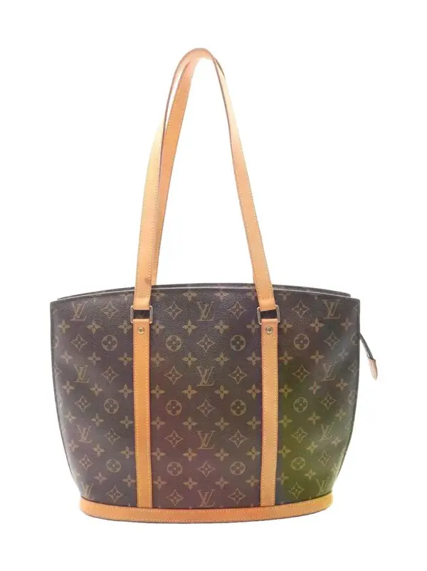 LOUIS VUITTON 2004 Monogram Babylone Tote Bag - Brown