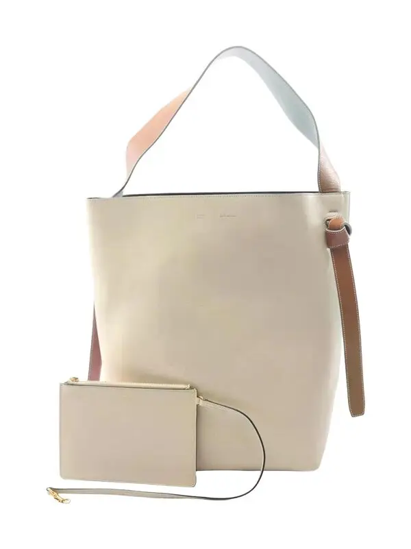 Celine 2010-2025 Small Twisted Cabas Shoulder Bag - Neutrals