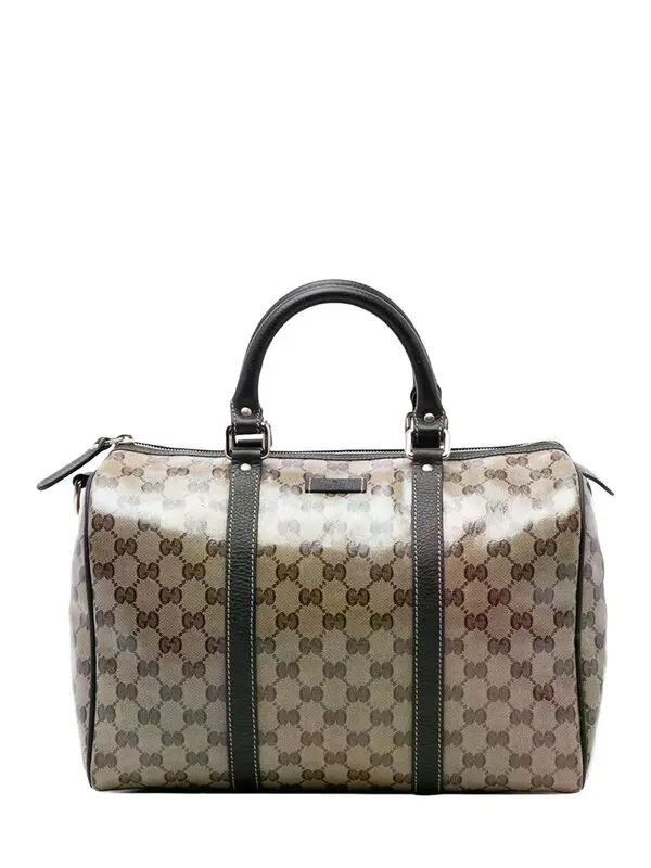 Gucci Gg Crystal Joy Boston Bag - Neutrals