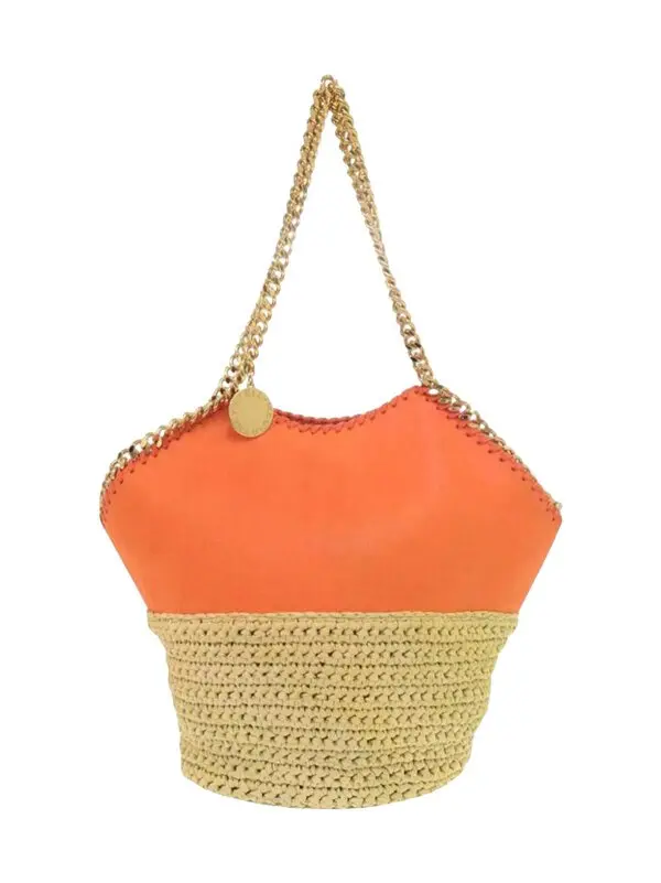 Stella McCartney 2000-2025 Medium Falabella Tote Bag - Orange