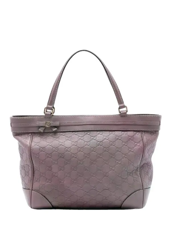 Gucci Sima Mayfair Tote Bag - Purple