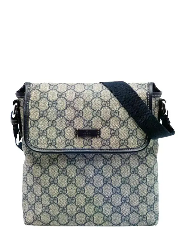 Gucci Gg Supreme Crossbody Bag - Neutrals