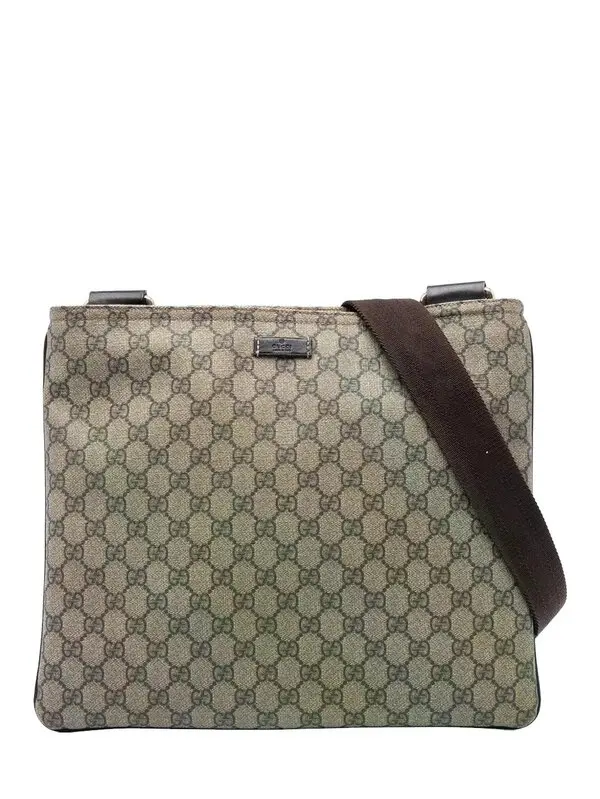 Gucci Gg Supreme Crossbody Bag - Neutrals