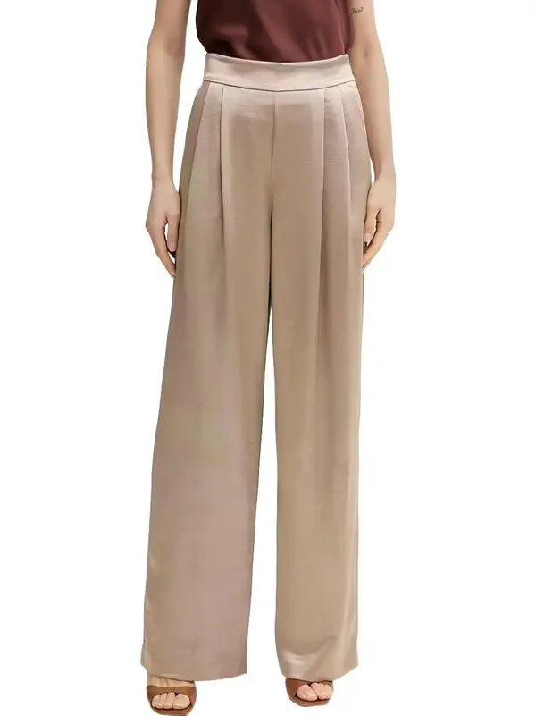 Guess Katie Pleated Trousers - Neutrals