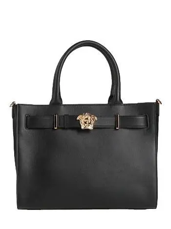 Versace Handbag Calfskin Tote - Black