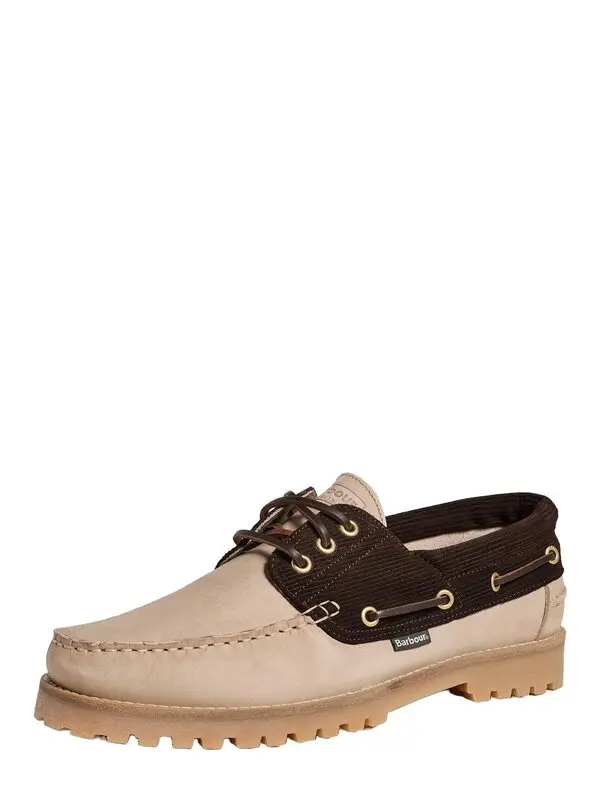 Barbour Deck Boat - Sand/brown