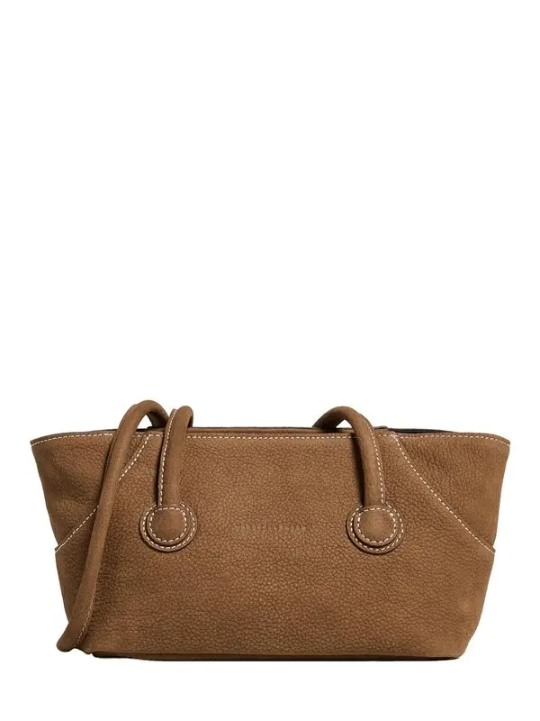 MARGESHERWOOD Boat Shopper Small Bag - Chestnut Nubuck