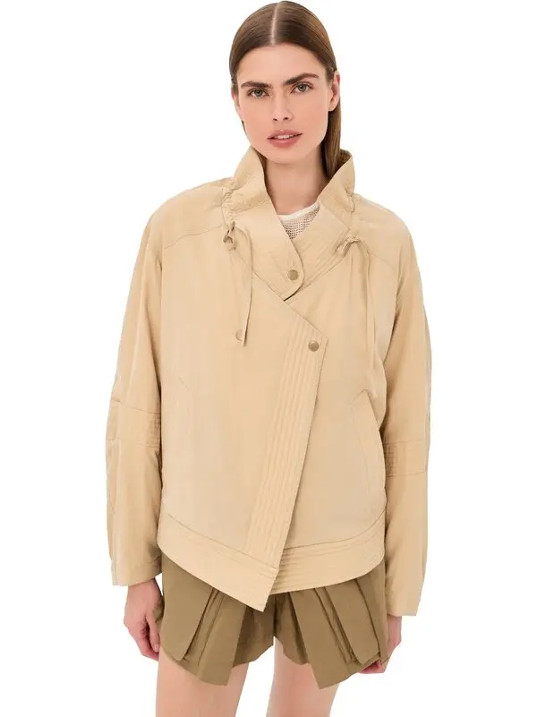 Isabel Marant Theresa Quilted Jacket - Desert