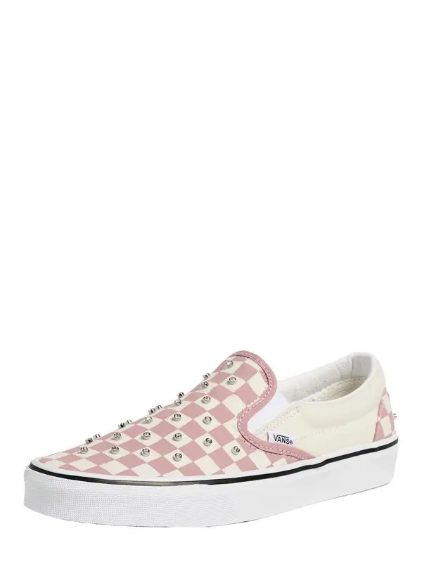 VANS Classic Slip-on Sneakers - Rhinestone Misty Mauve