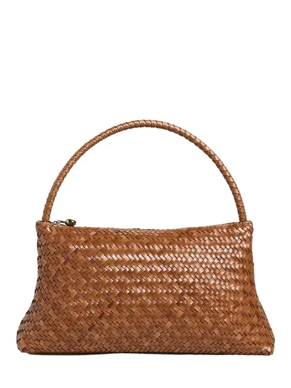 Madewell The Signature Woven Collection Shoulder Bag - Burnt Sienna
