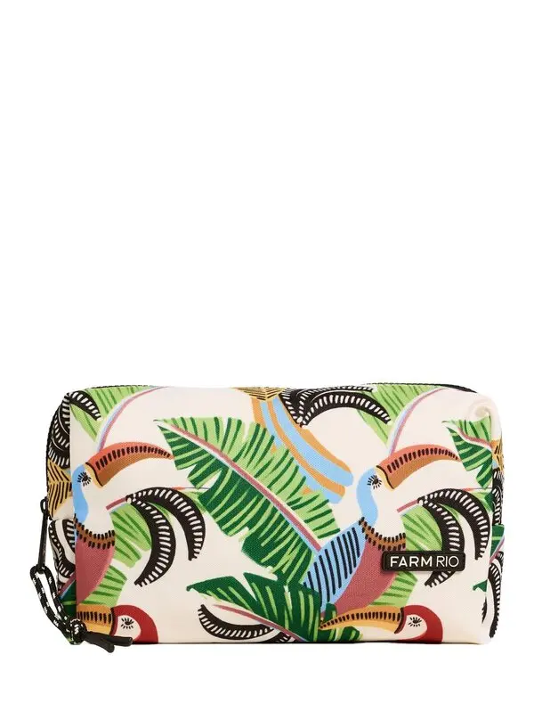 Farm Rio Toucan With Foliage Big Pouch - Multi
