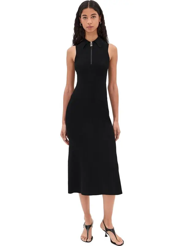 Victoria Beckham Zip Dress - Black