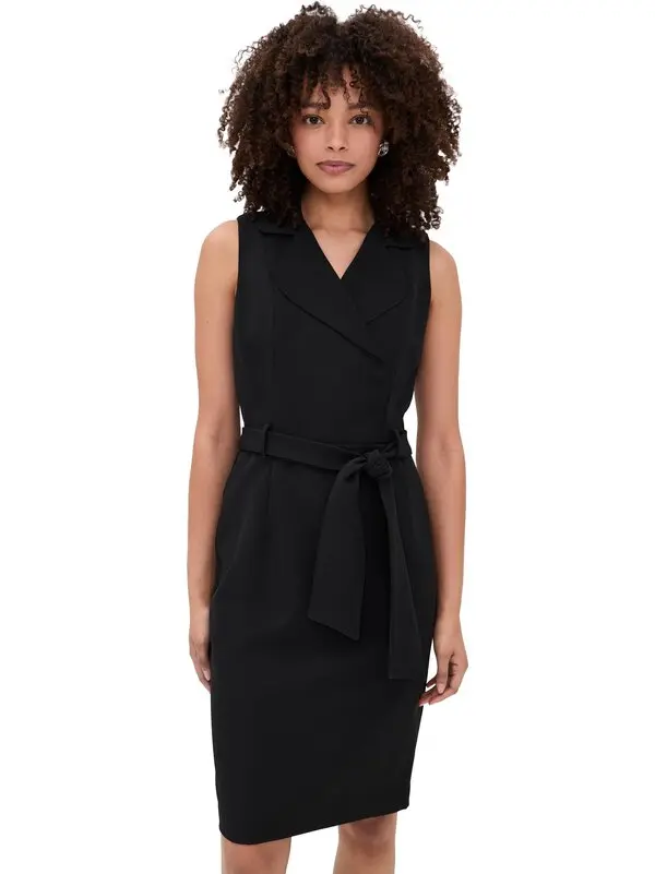 Black Halo Danica Sheath Dress - Black