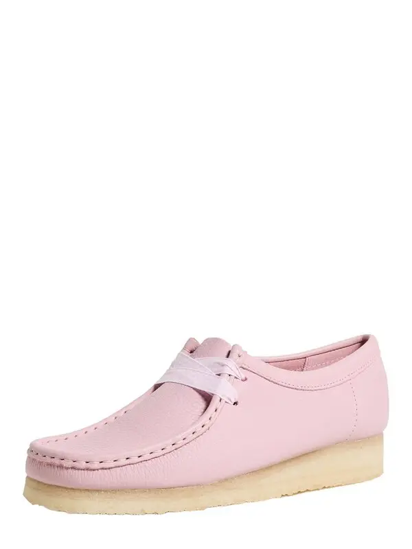 Clarks Wallabee - Baby Pink Leather