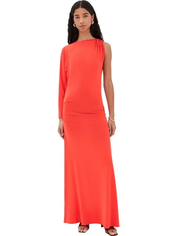 Silvia Tcherassi Virna Maxi Dress - Tangerine