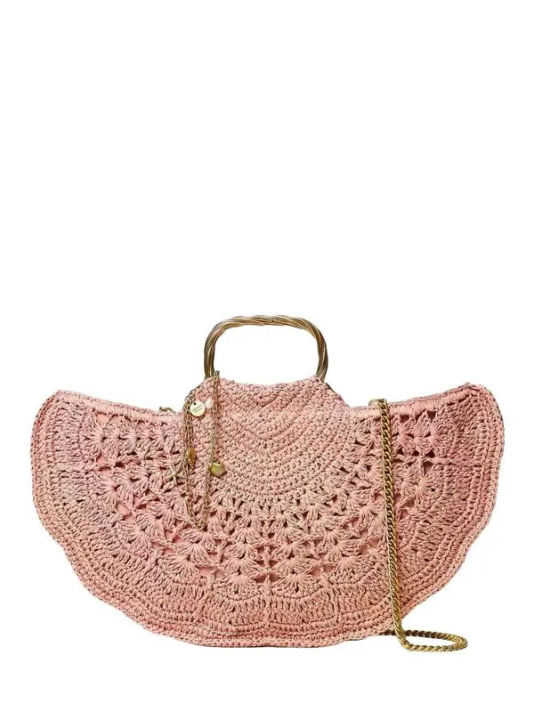 TWINSET Woven-construction Clutch - Pink