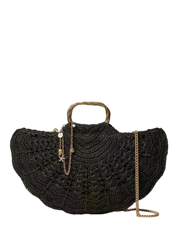 TWINSET Woven-construction Clutch - Black