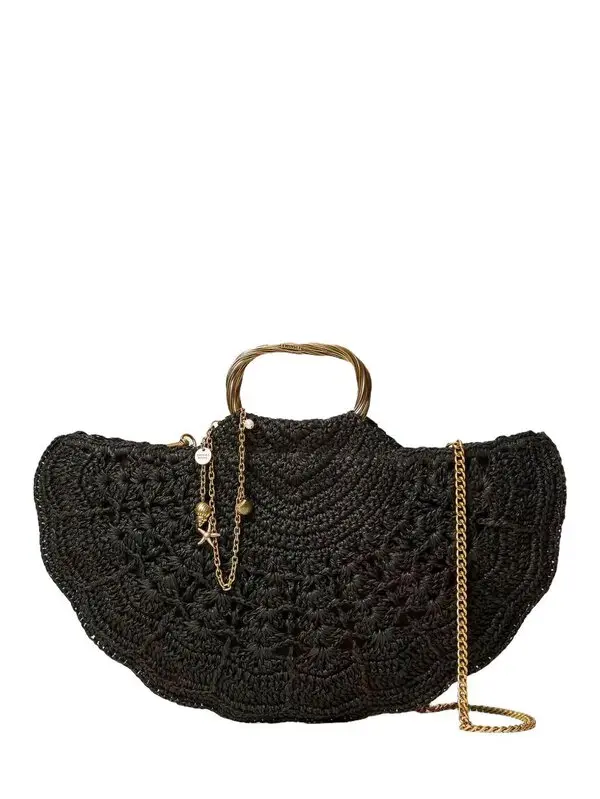TWINSET Woven-construction Clutch - Black