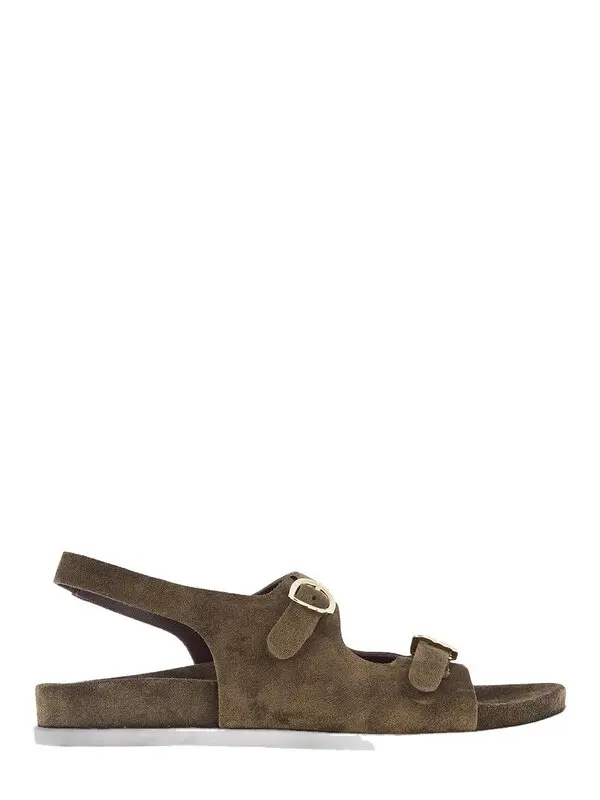 ANCIENT GREEK SANDALS Kasteli Sandals - Khaki
