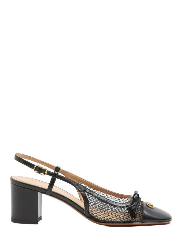 Valentino Garavani Valet Du Roi Slingback Pump 60mm - Black