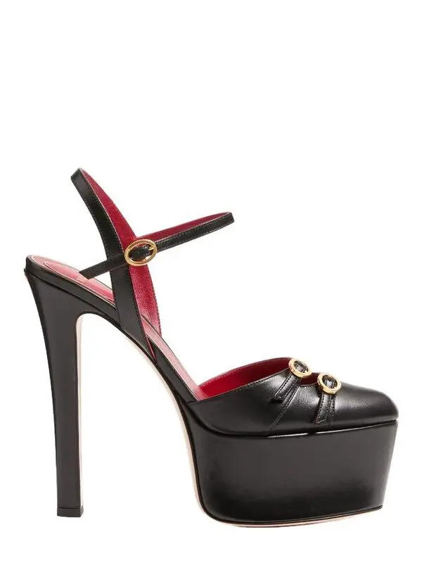 Valentino Garavani Crasher Platform Pumps - Black