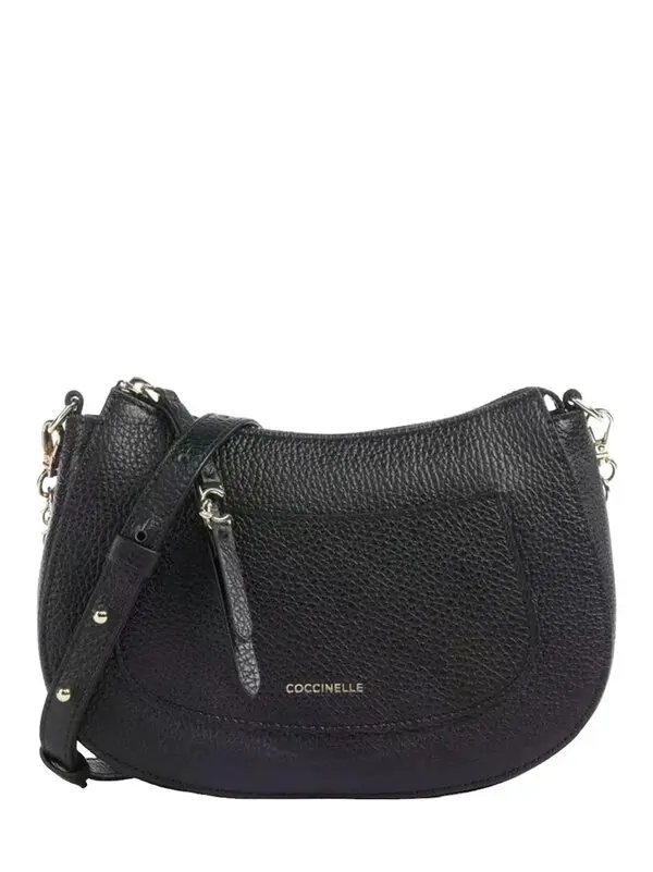 COCCINELLE Leather Shoulder Bag - Black