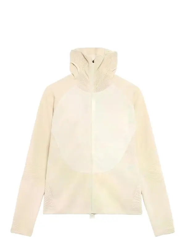 Oakley Hooded Panelled Jacket - Neutrals
