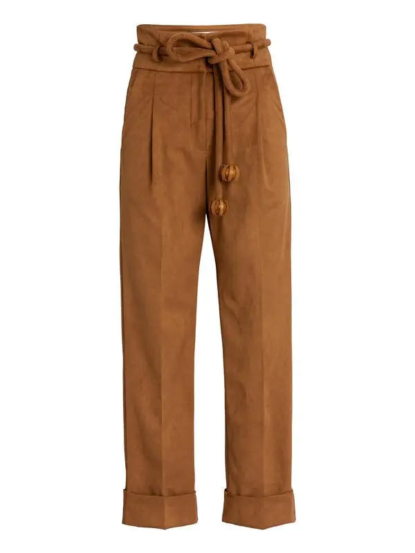 Silvia Tcherassi Beryl Pants - Tan