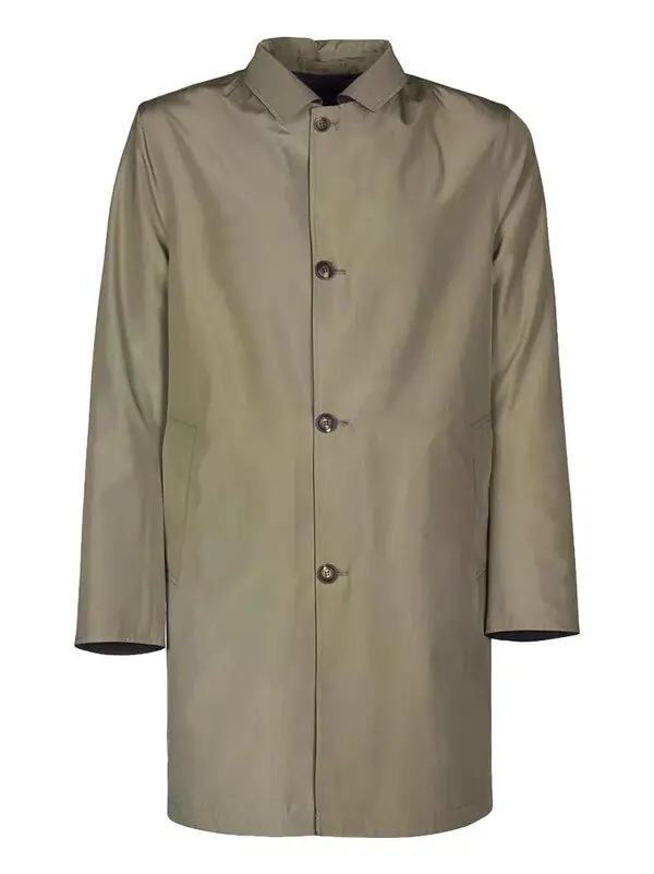 KIRED Button Coat - Green