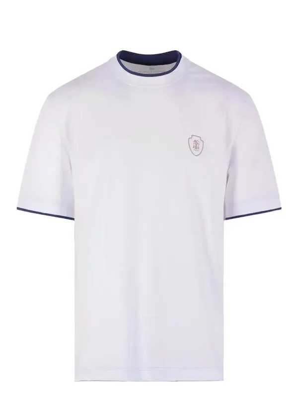 Brunello Cucinelli Short-sleeve T-shirt - White