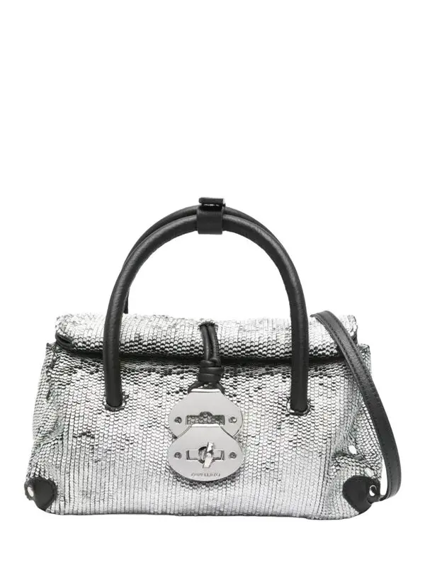 ZANELLATO Sequin-embellished Tote - Silver