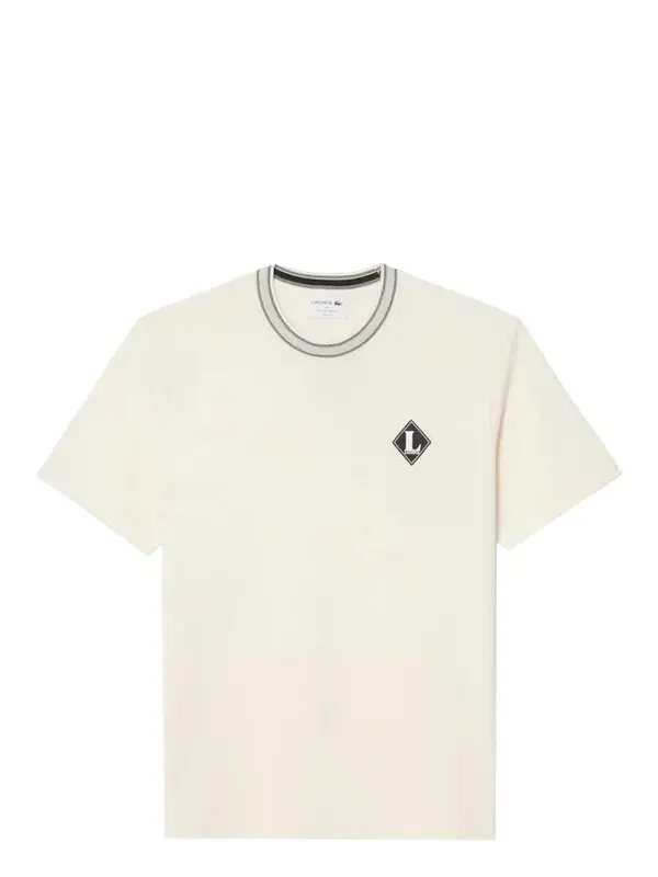 Lacoste Logo-detail T-shirt - Neutrals