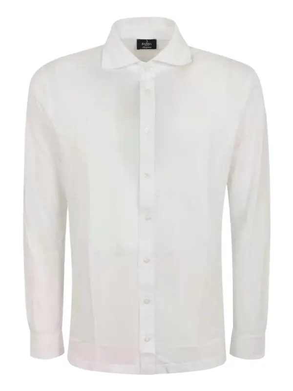 BARBA NAPOLI Long-sleeve Shirt - White