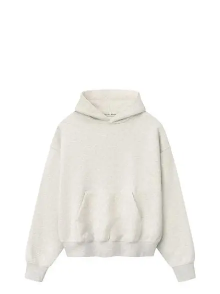 Fear Of God Essentials Signature Classic Hoodie - Oatmeal Heather/light Heather