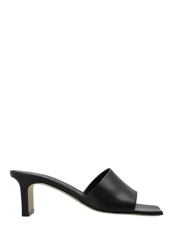 AeydĒ Jessie Heeled Mules - Black