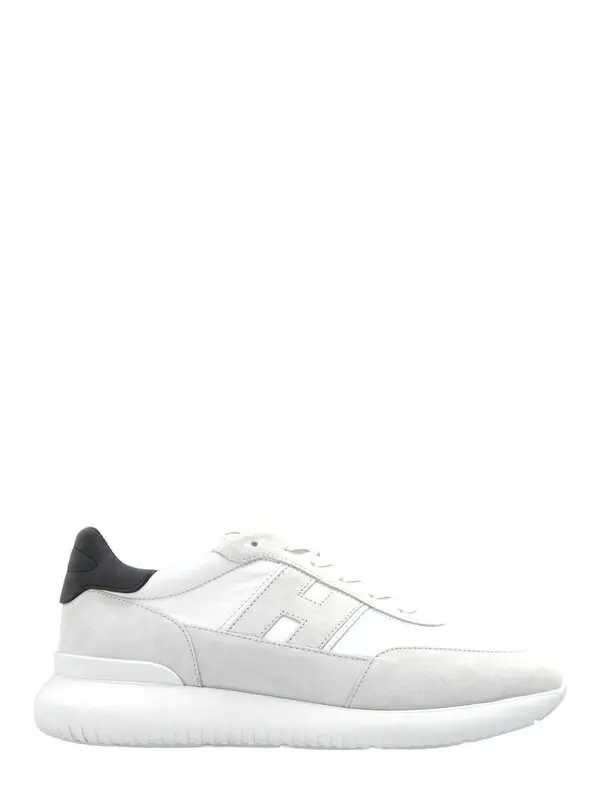 Hogan Interactive Leather Sneakers - White