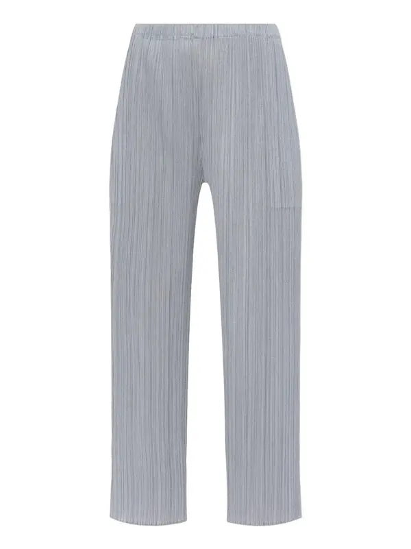 Issey Miyake Pleated Trousers - Grey