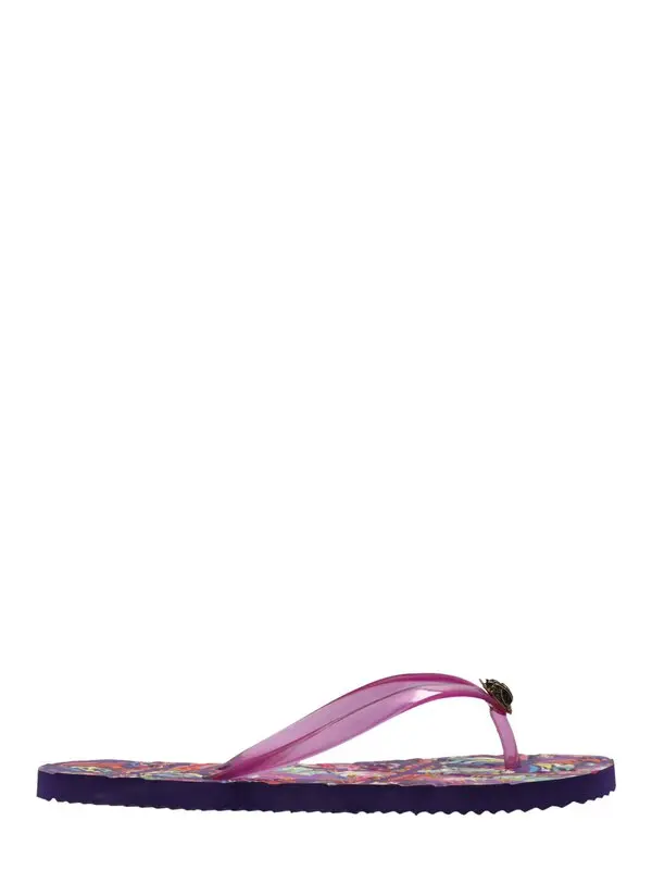 Kurt Geiger Kensington Rubber Flip-flops - Purple