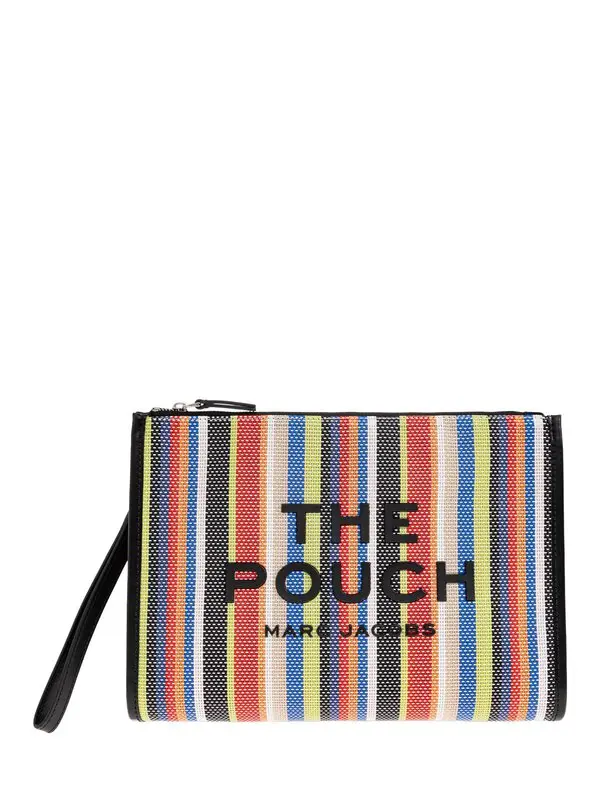 Marc Jacobs Clutch With Logo Strap - Multicolour