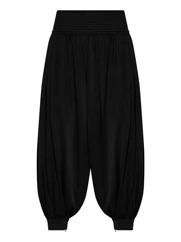 Alaïa Wide-leg Trousers - Black