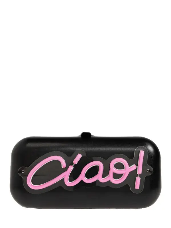 Moschino Led-lit Clutch - Black