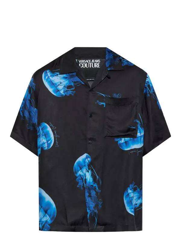 Versace Printed Shirt - Black