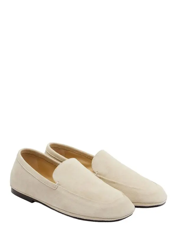 LEMAIRE Outdoor Suede Slip-on Shoes - Beige