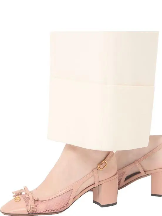 Valentino Garavani Valet Du Roi Slingback Pumps - Pink